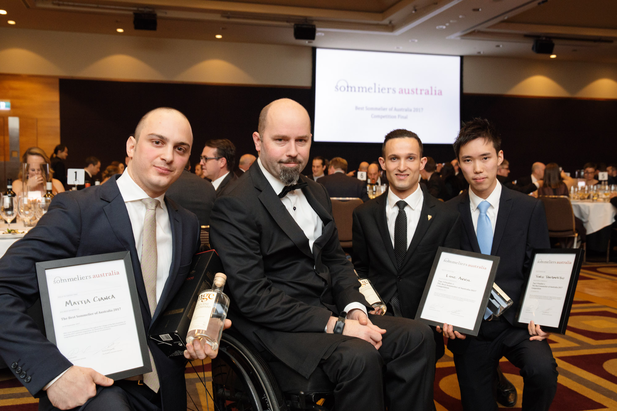 Congratulations to The Best Sommelier of Australia 2017, Mattia Cianca ...